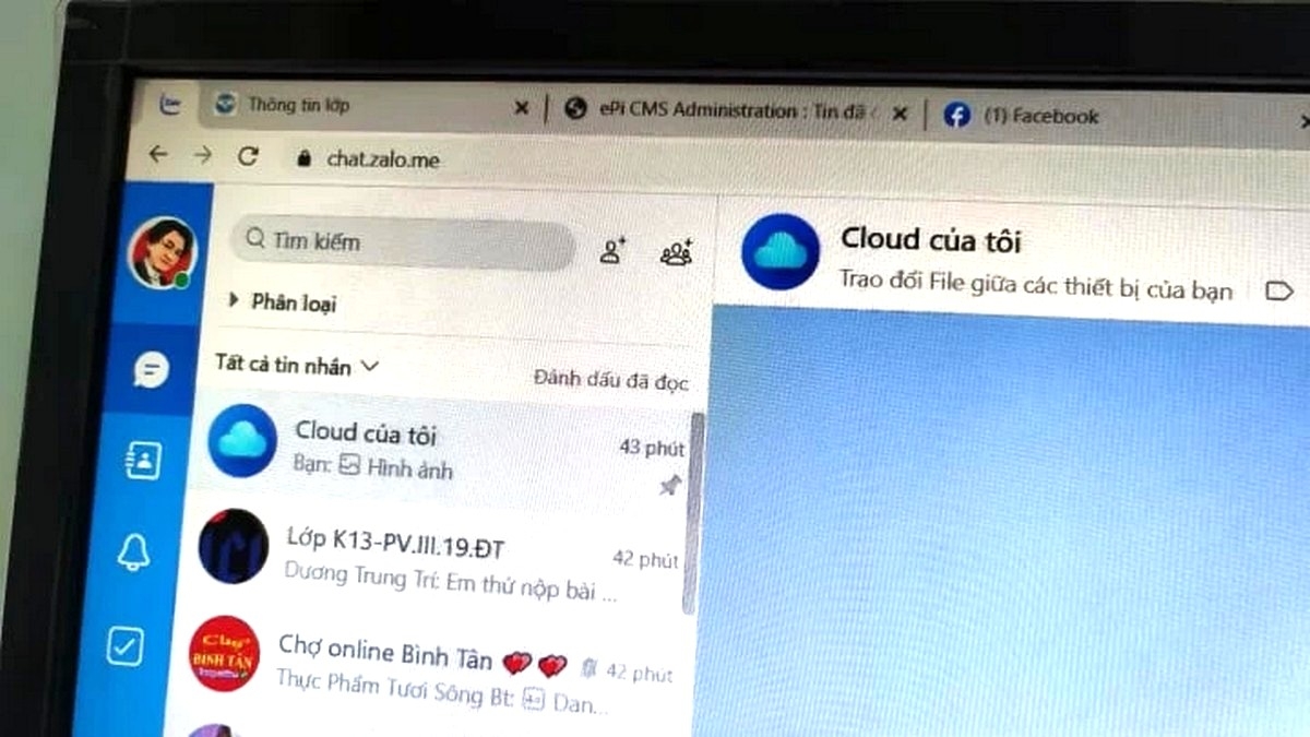 Hướng dẫn khôi phục Cloud của tôi trên Zalo, lấy lại dữ liệu